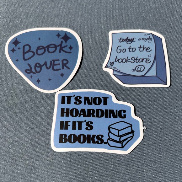 Design | 31 Bookish Book Lover Sticker Set | Poshmark